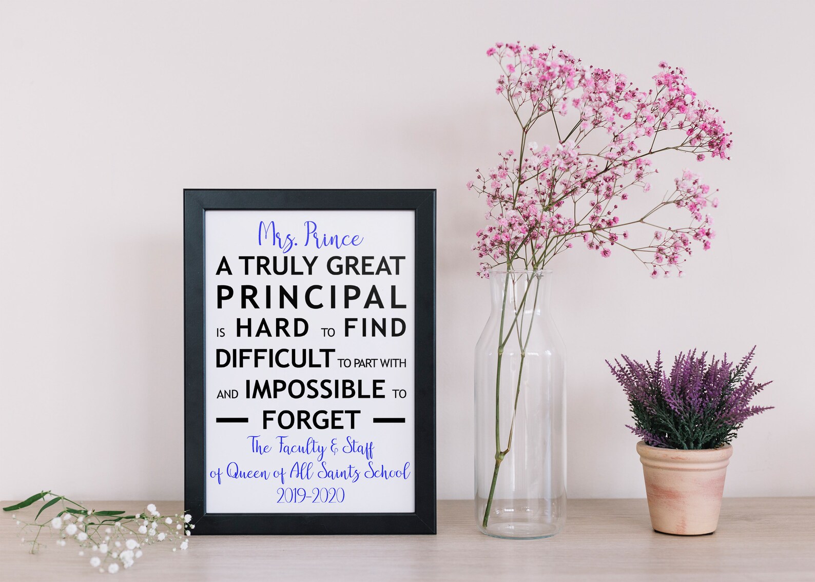 Gift for Principal PERSONALIZED Principal Gift A Truly Great | Etsy