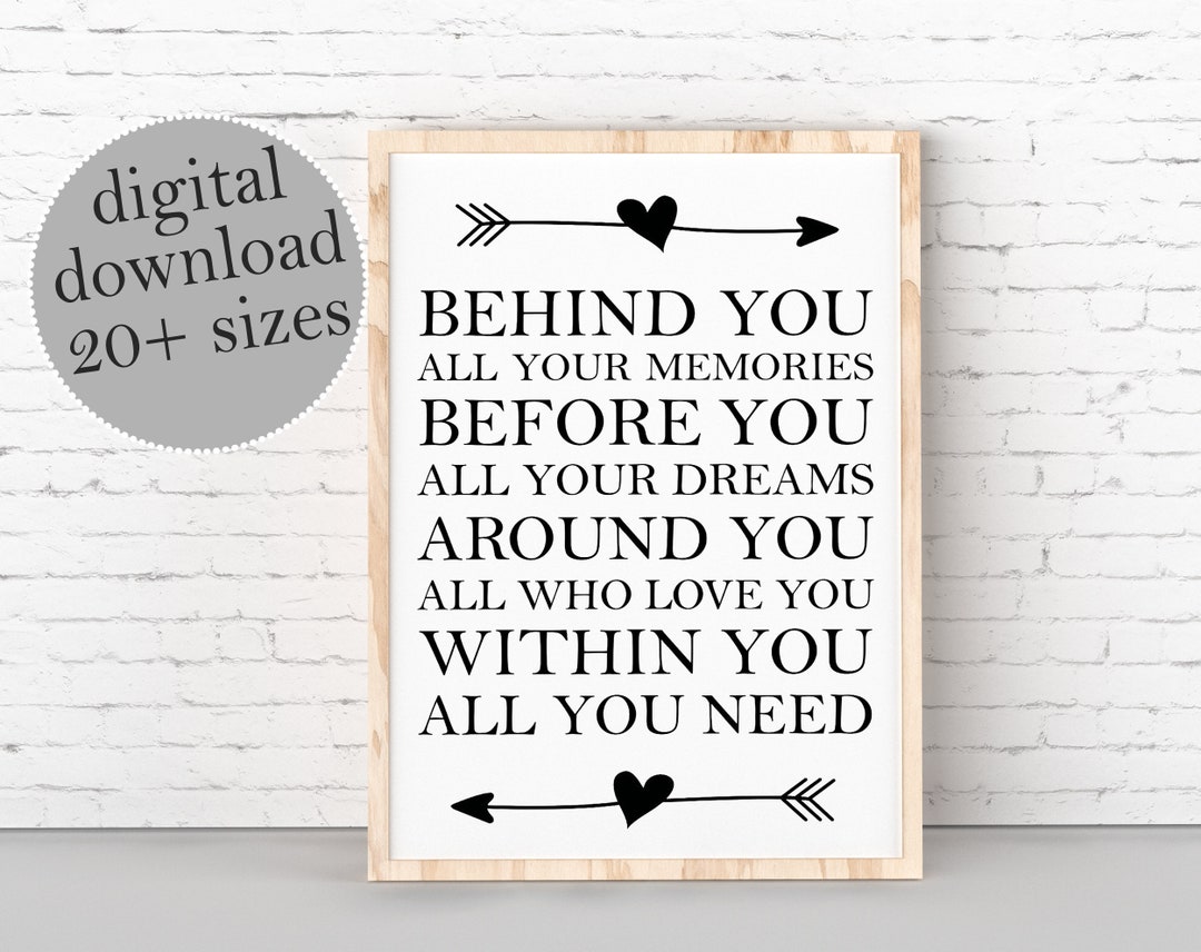 Graduation Quote Art Print: Inspirational Saying (digital Download) - Etsy