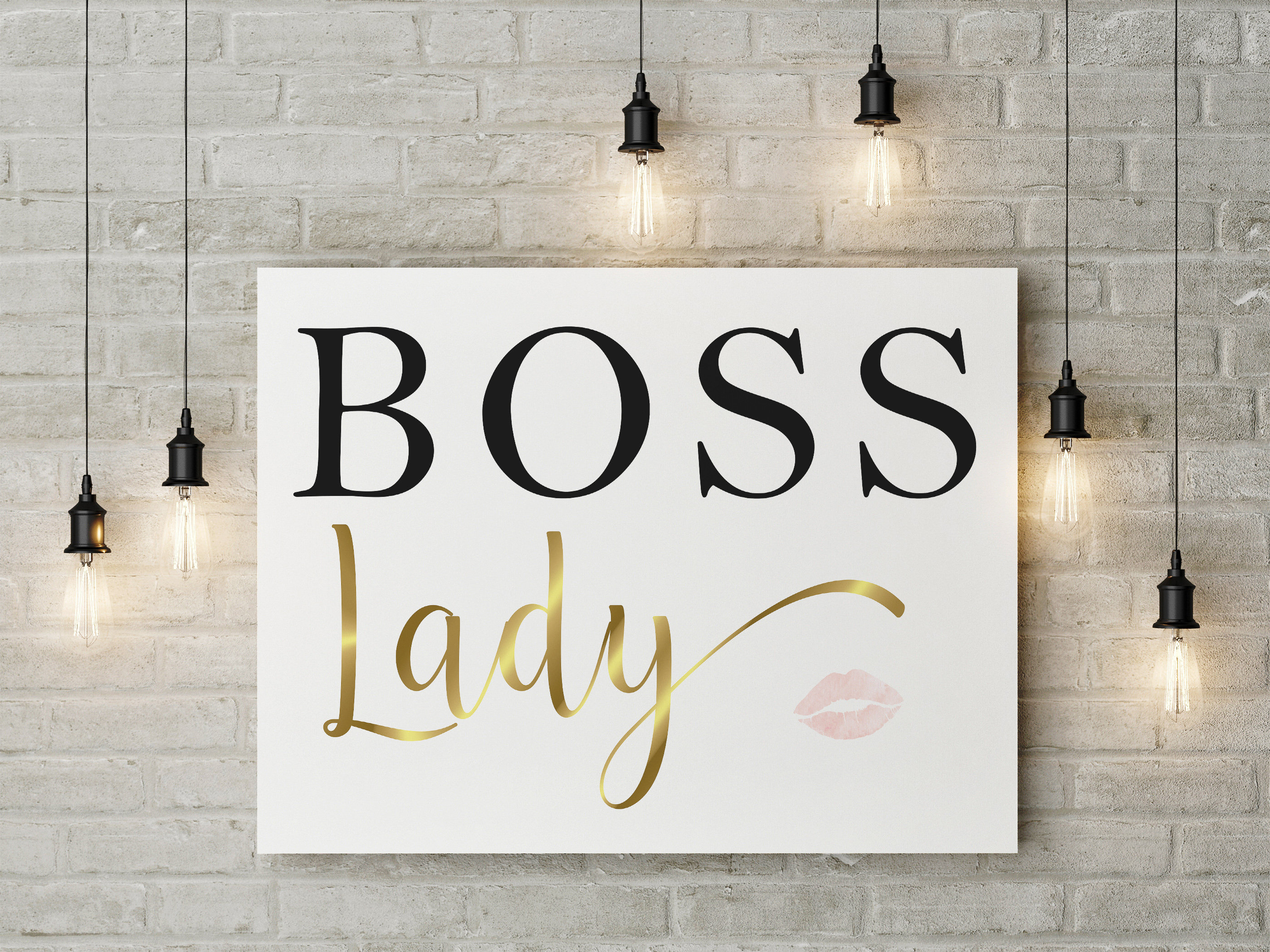 Boss Lady Printable Girl Boss Lady Hat Line Drawing Office - Etsy UK