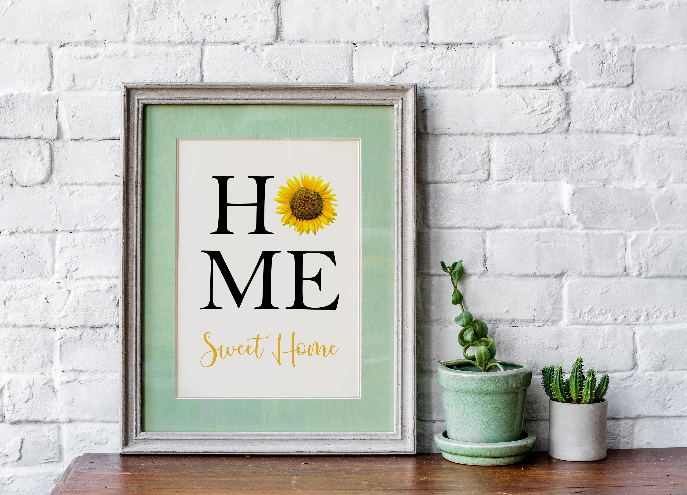 Home Sweet Home Printable Spring Decor Summer Home Decor - Etsy UK