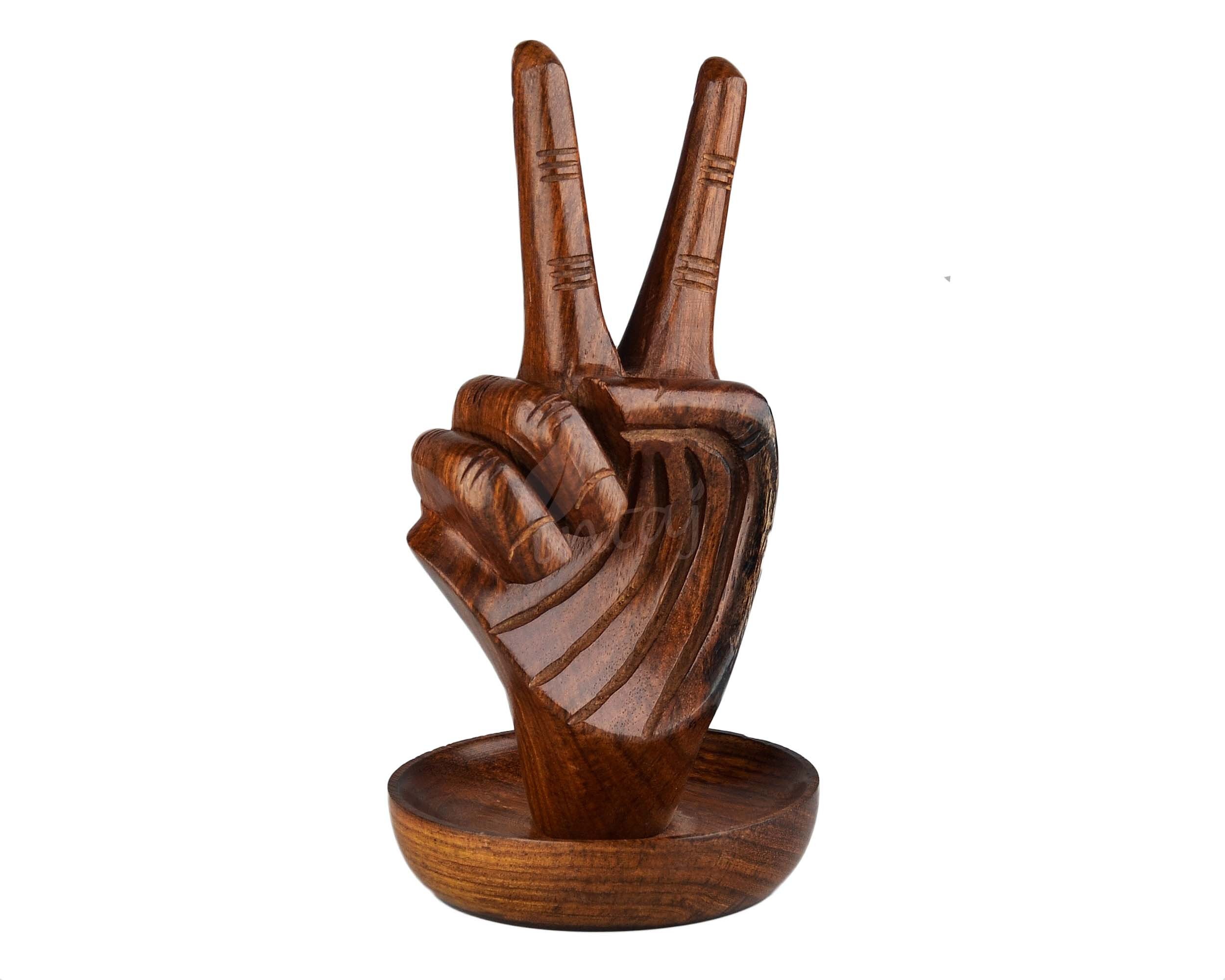 Handcrafted Wooden Jewelry and Ring Holder A Perfect Wood | Etsy