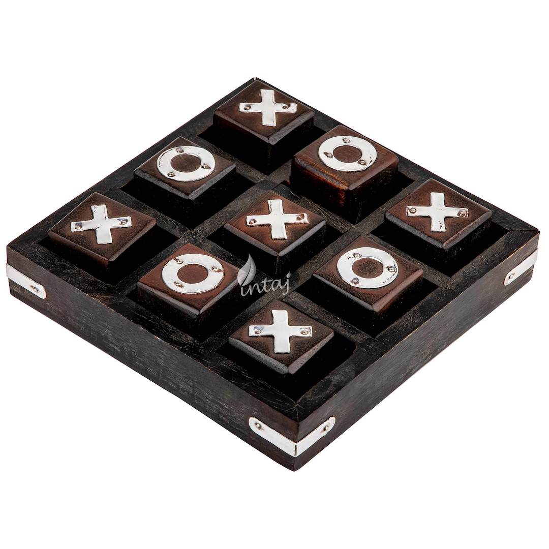 Tic Tac Toe Tabletop Game Set - XOX Game for Kids, Tic Tac Toe Game for ...