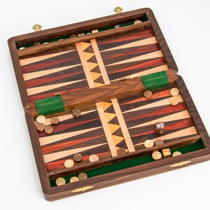Personalized Engraved Backgammon Set: Handmade Wooden Greek Tavli - Etsy