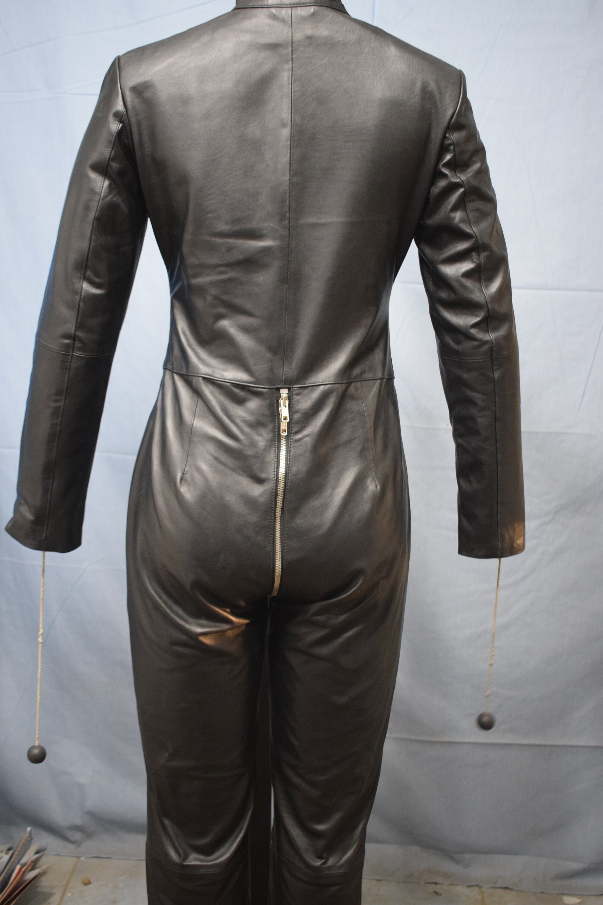 Real Women Genuine Leather Body Catsuit Designer Party Etsy