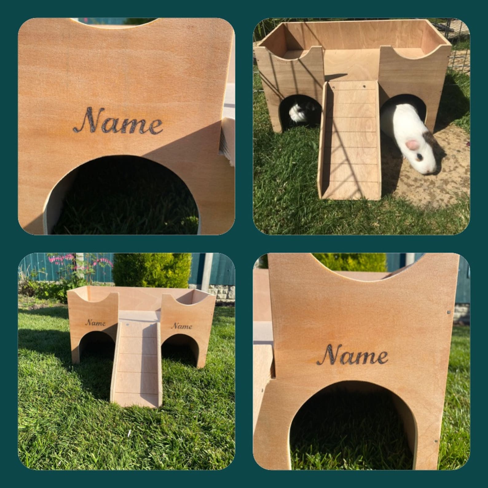 Guinea Pig/small Animal Hideout Shelter Castle - Etsy