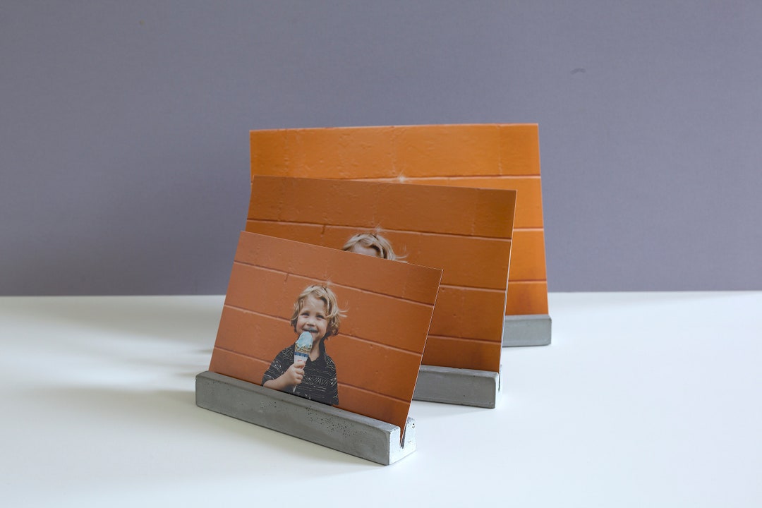 Concrete Photo Frame | Photo Stand From Cobncrete | Concrete Photo ...