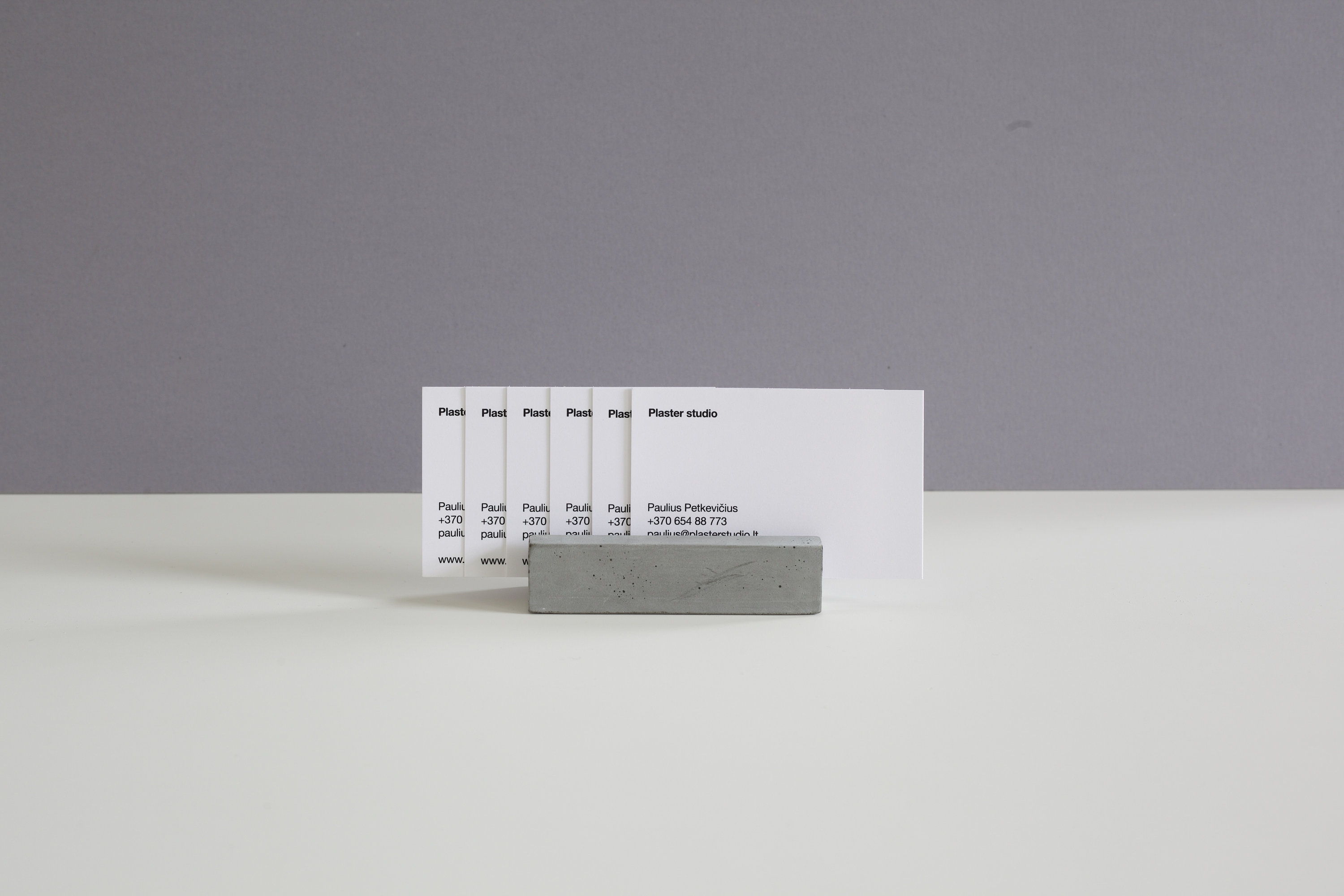 Concrete Visit Card Stand | Card Holder From Oncrete - Etsy