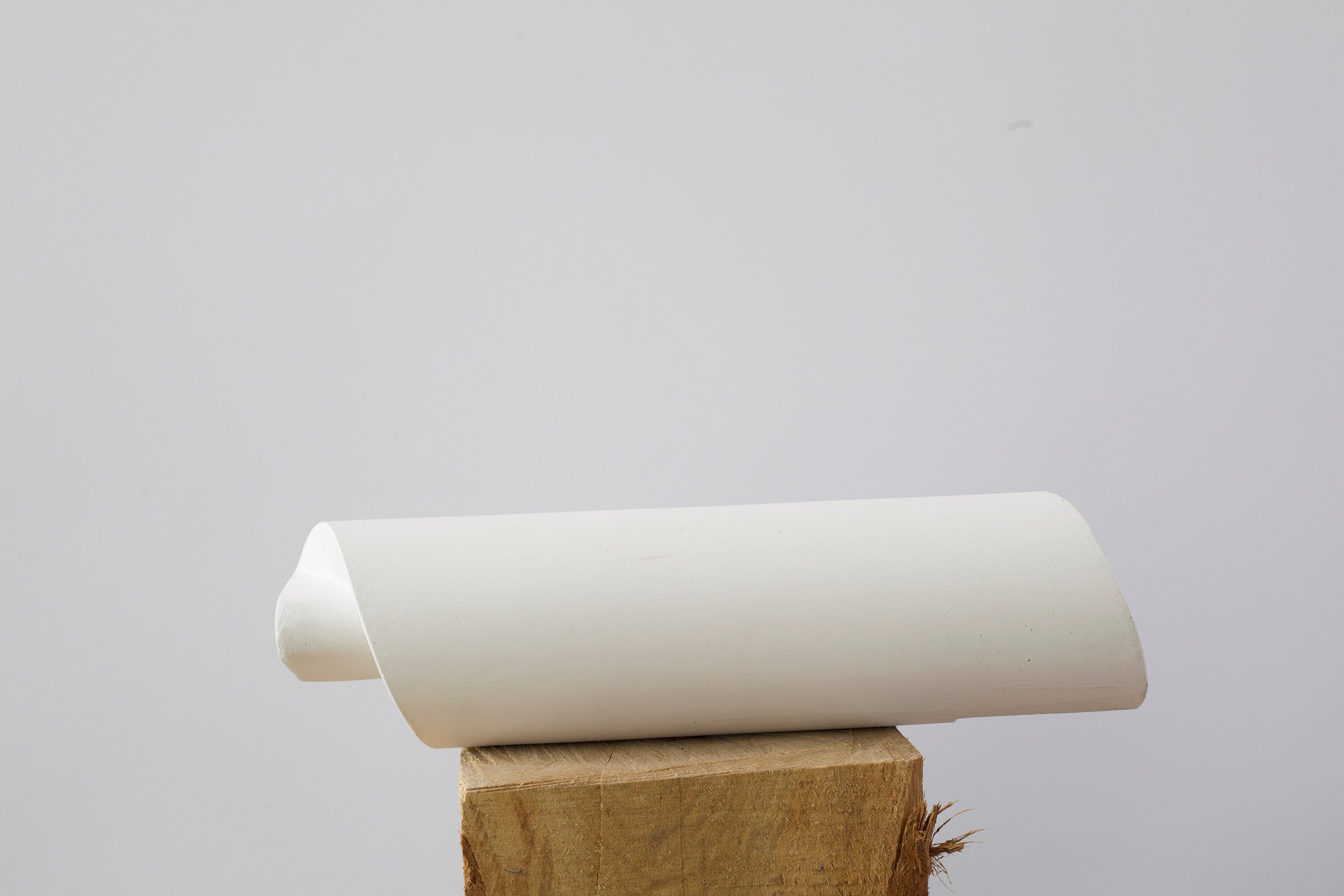 Handmade Plaster Cylinder Pendant Light - Modern Minimalist Chandelier ...