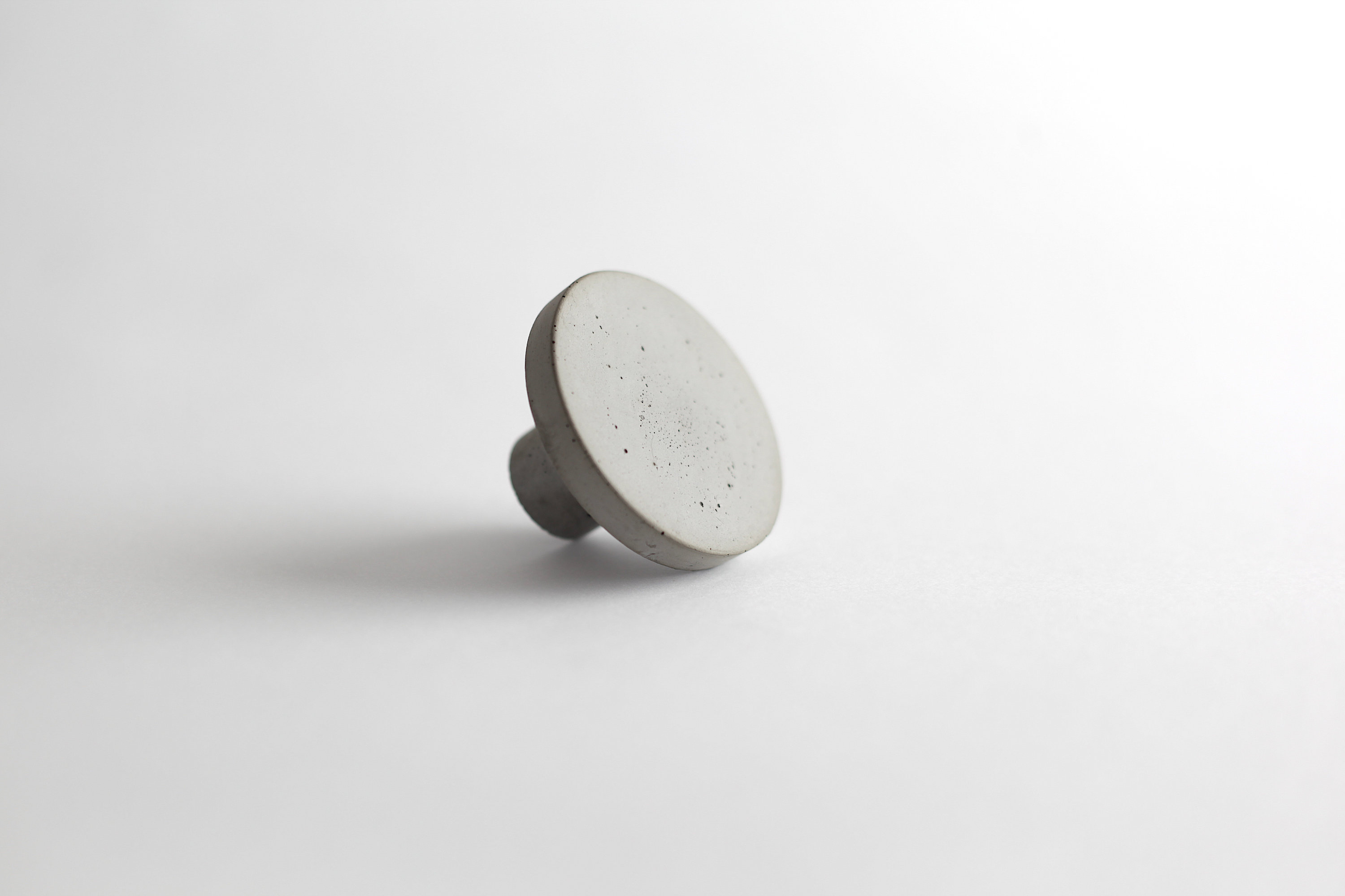 Handles from concrete set of 2 pcs handle knob | Etsy