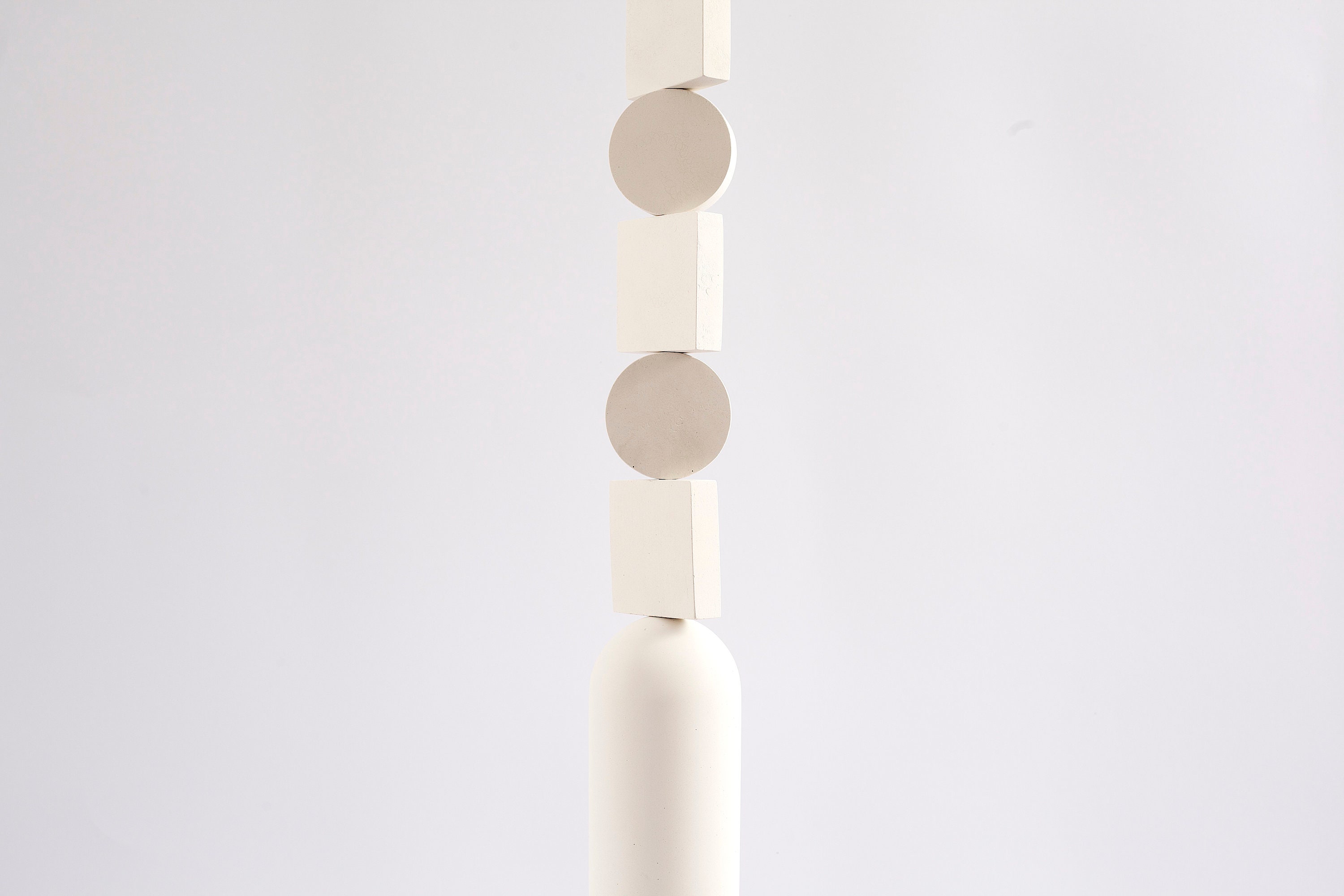 Pendant Light GEOMETRIC Plaster Pendant Light Modern | Etsy