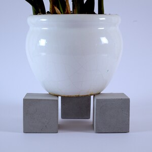 Pot Feet | Modern Concrete Pot Feet | Pot Feet | Concrete Gift ...