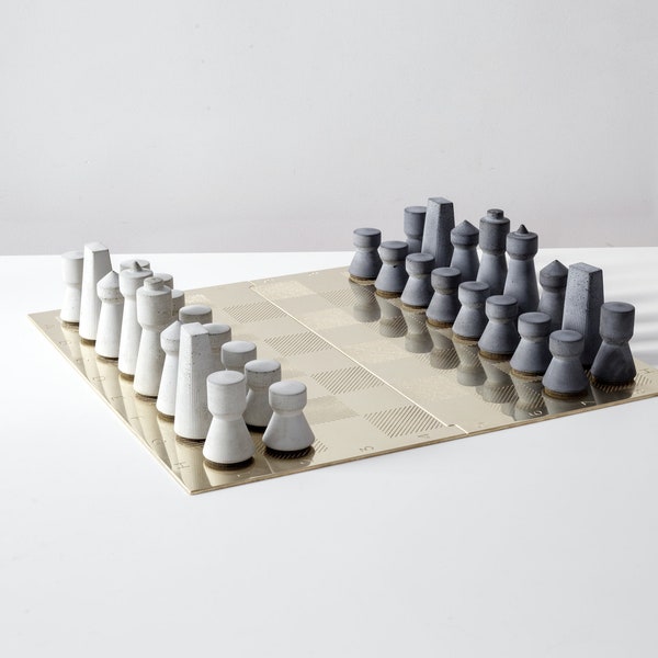 Modern Chess Set - Etsy