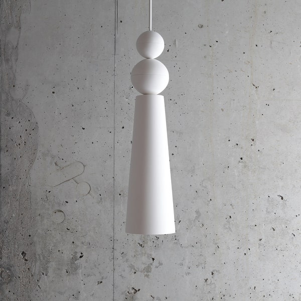 Plaster Pendant Light - Etsy