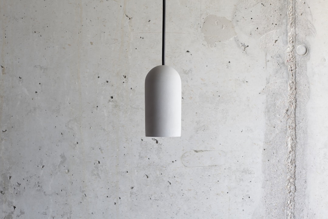 Pendant Light | Concrete Pendant | Modern Pendant Light | Modern ...