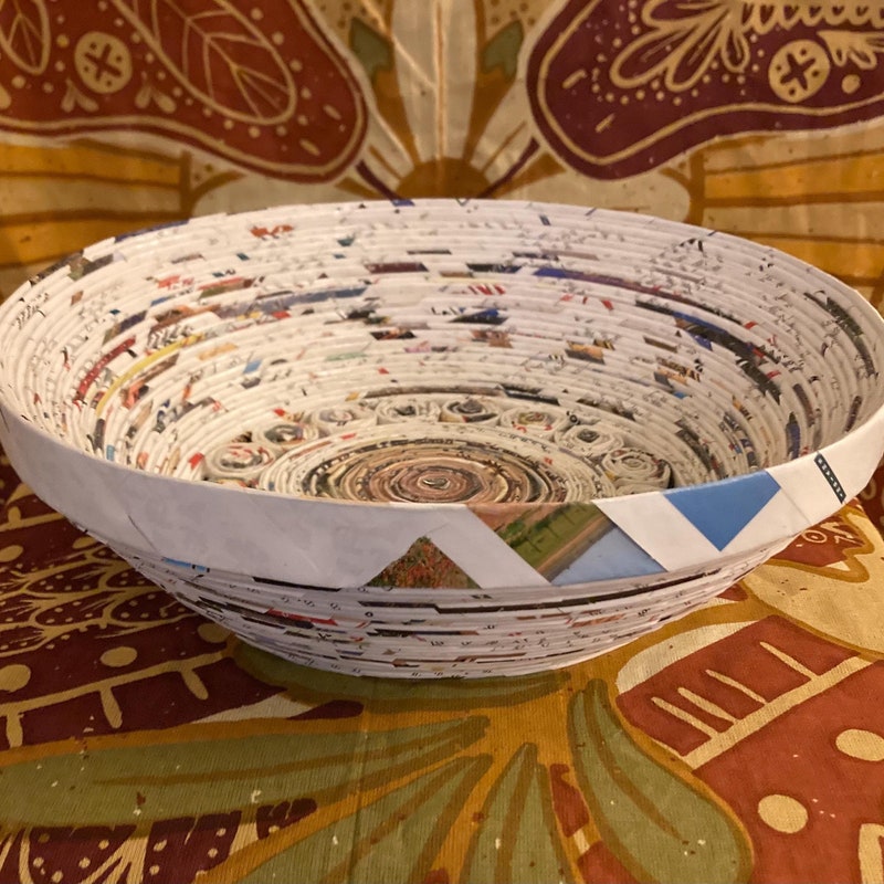 Magazine Bowl - Etsy