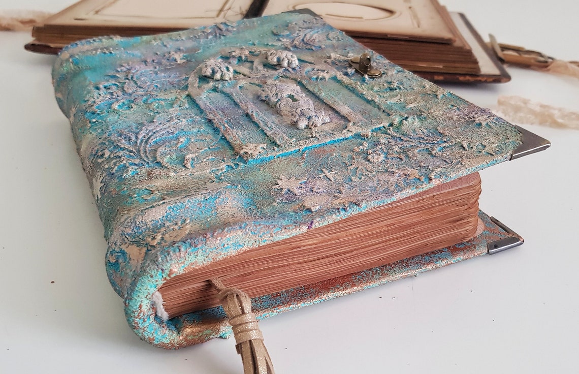 Vintage spell book Book of Shadows magic book | Etsy