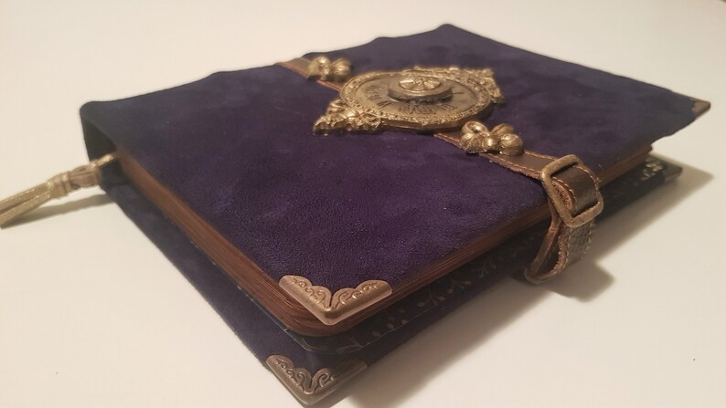 Vintage Spell Book, Book of Shadows, Magic Book, Writing Journal ...