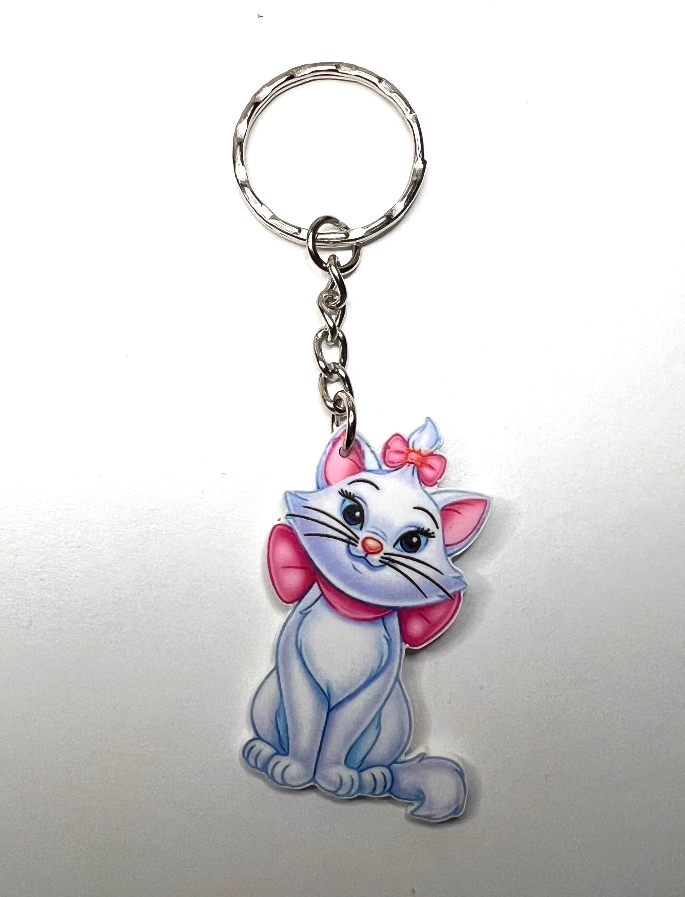 Marie From the Aristocats Keychain - Etsy