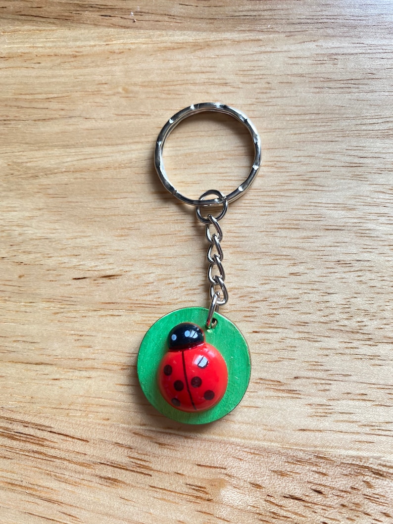 Lady Bird Keychain | Keyrings - Etsy