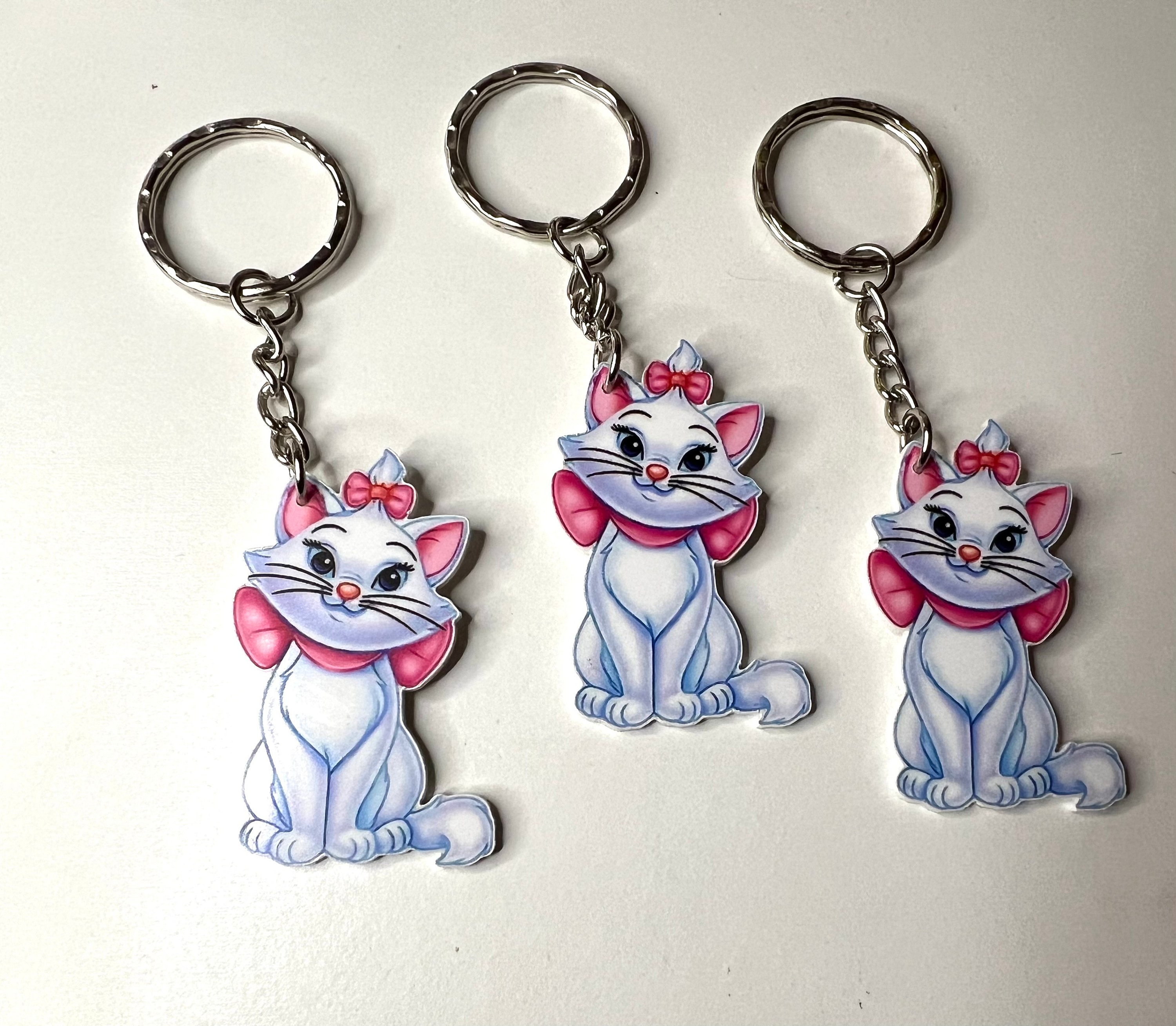 Marie From the Aristocats Keychain - Etsy