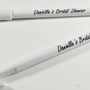 Personalized Bridal Shower Pens - Etsy