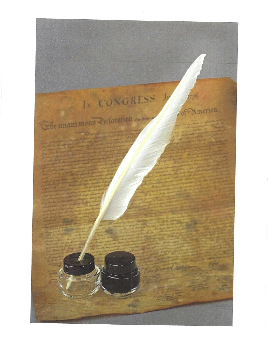 Goose Quill Feather Ballpoint Pen - Etsy