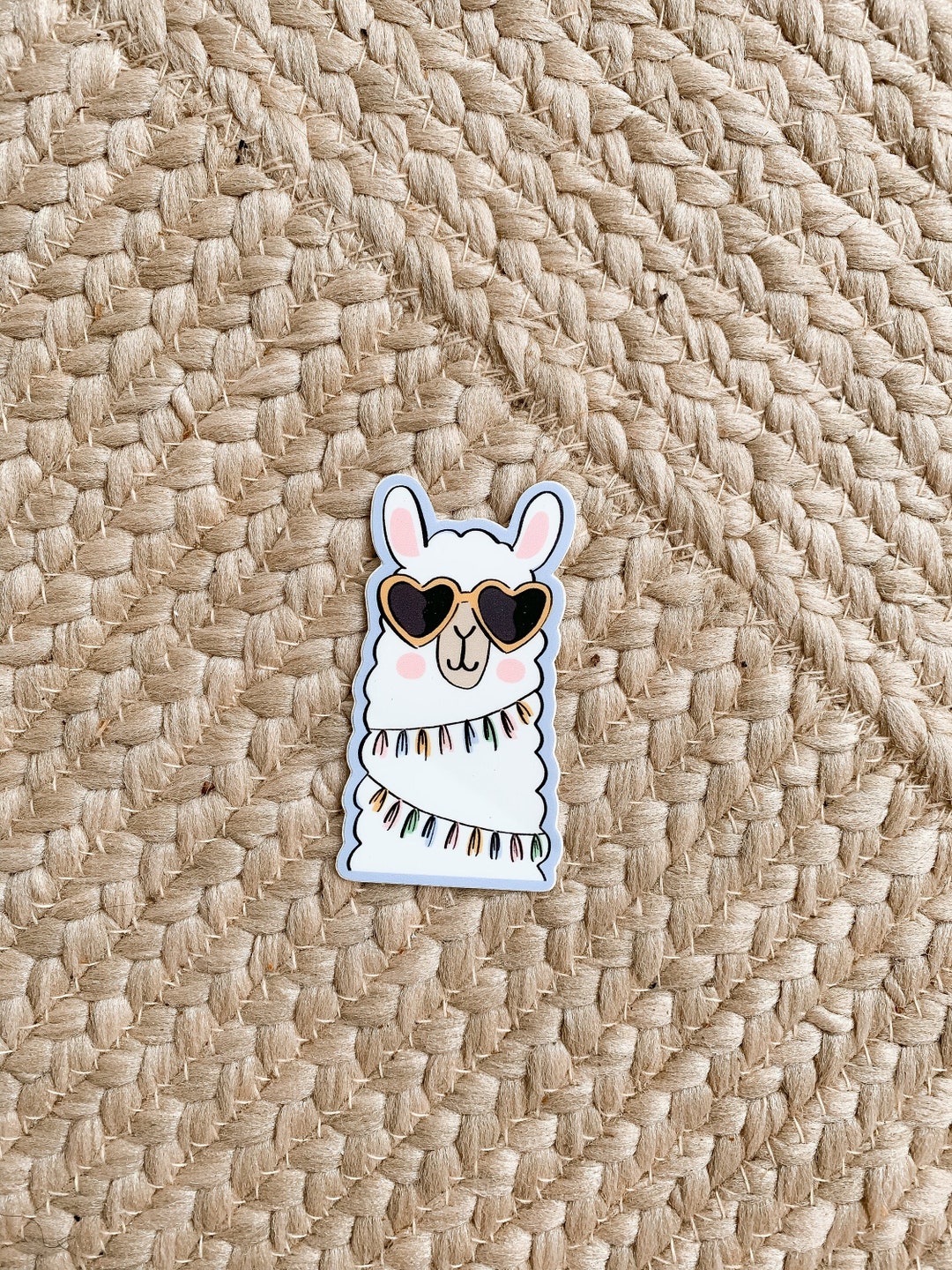 Party Llama Sticker, Summer Sicker, Llama, Alpaca Sticker, Decal, Water ...