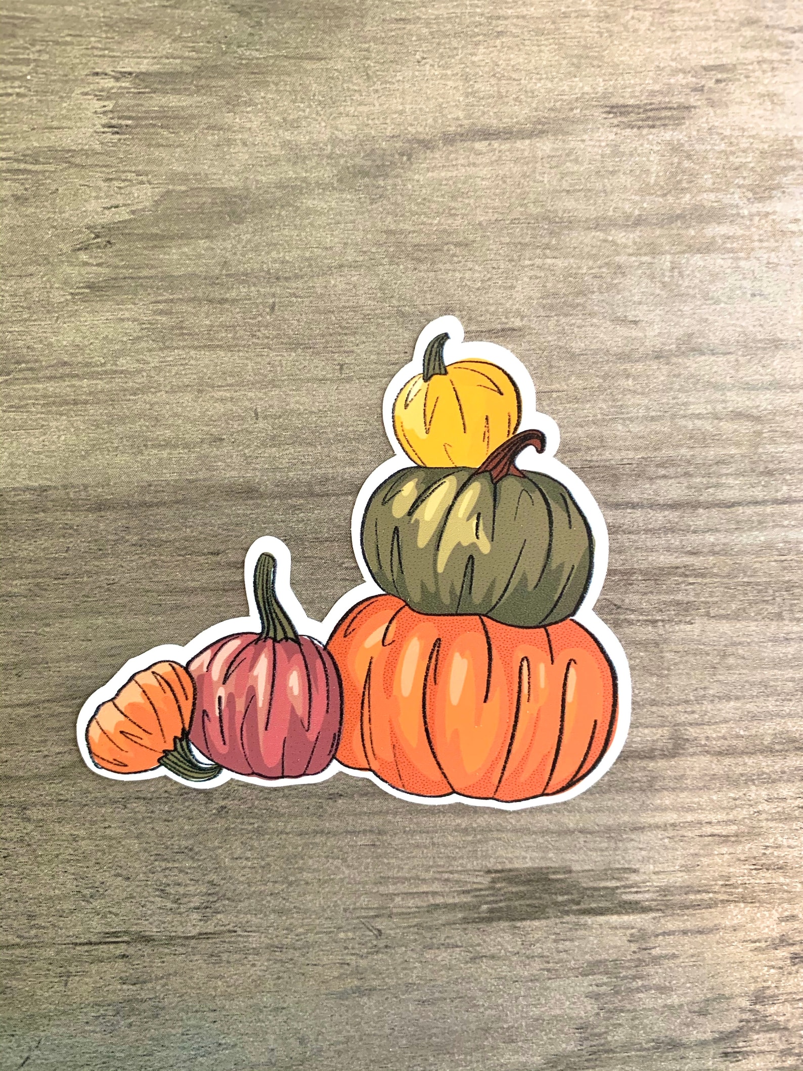 Fall Sticker Pumpkin Patch Pumpkin Sticker Vinyl Sticker - Etsy