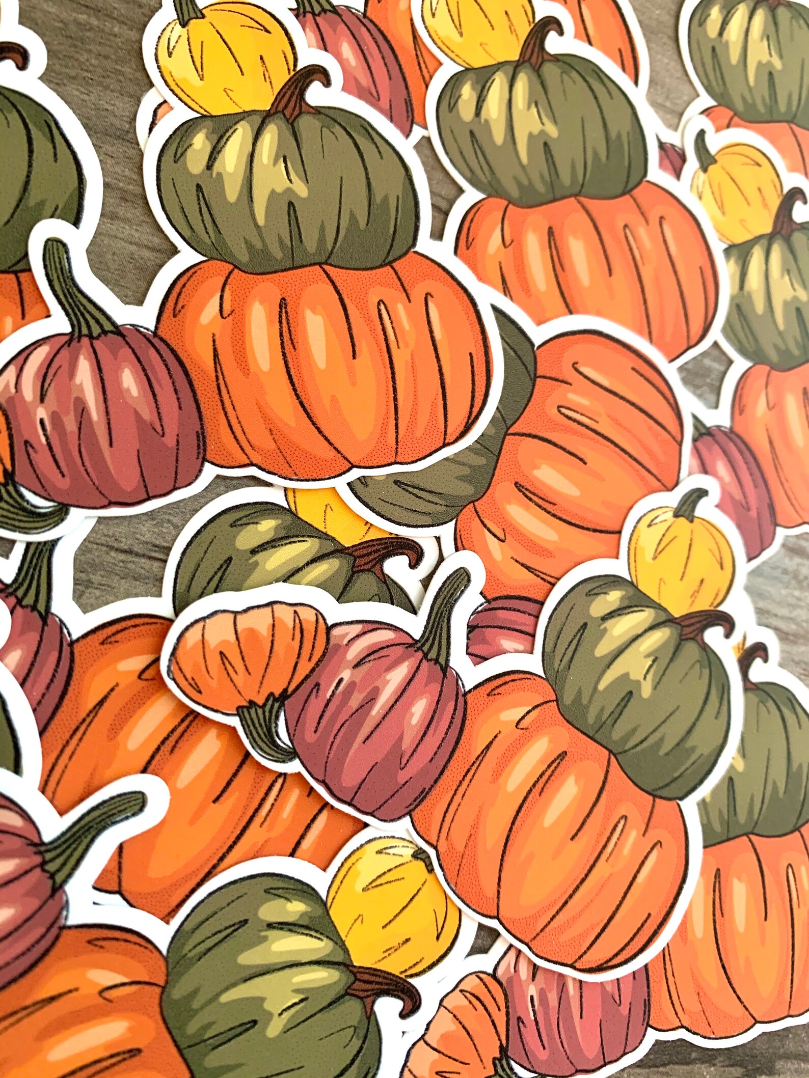 Fall Sticker Pumpkin Patch Pumpkin Sticker Vinyl Sticker - Etsy
