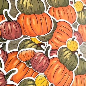 Fall Sticker | Pumpkin Patch | Pumpkin Sticker, Vinyl Sticker, Autumn ...