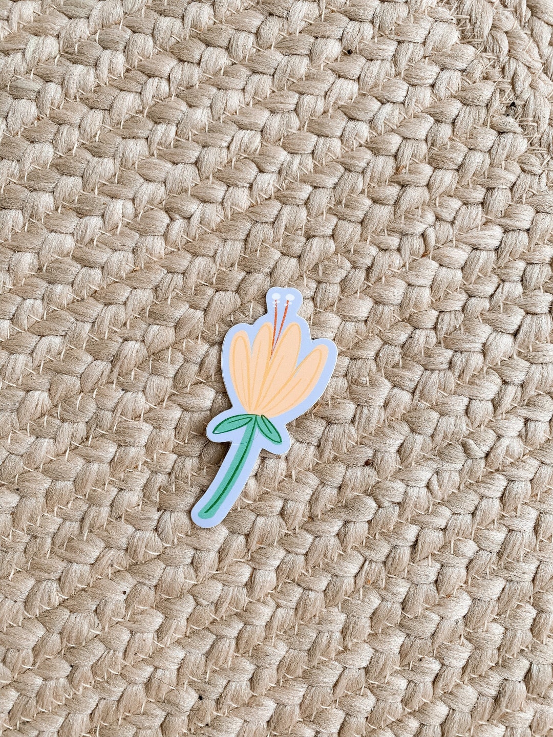 Buttercup Sticker, Flower Sticker, Floral Sticker, Summer Flower, Vinyl ...