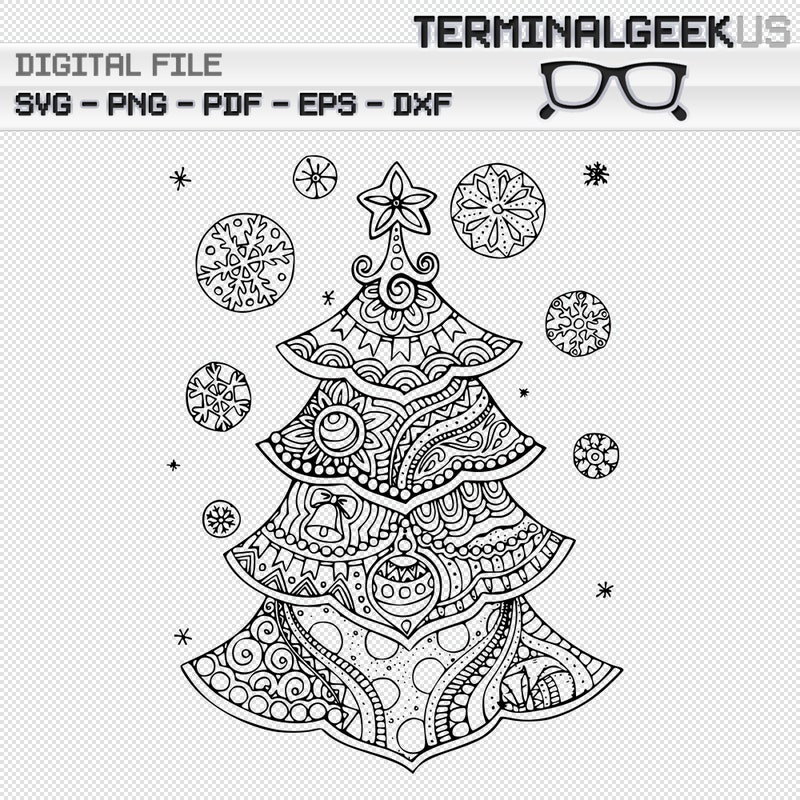 Zentangle Christmas - Etsy