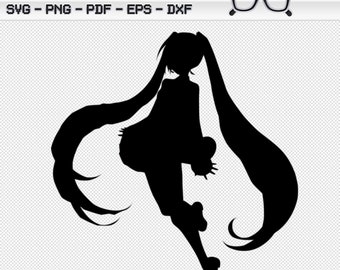 Hatsune Miku Svg - Etsy