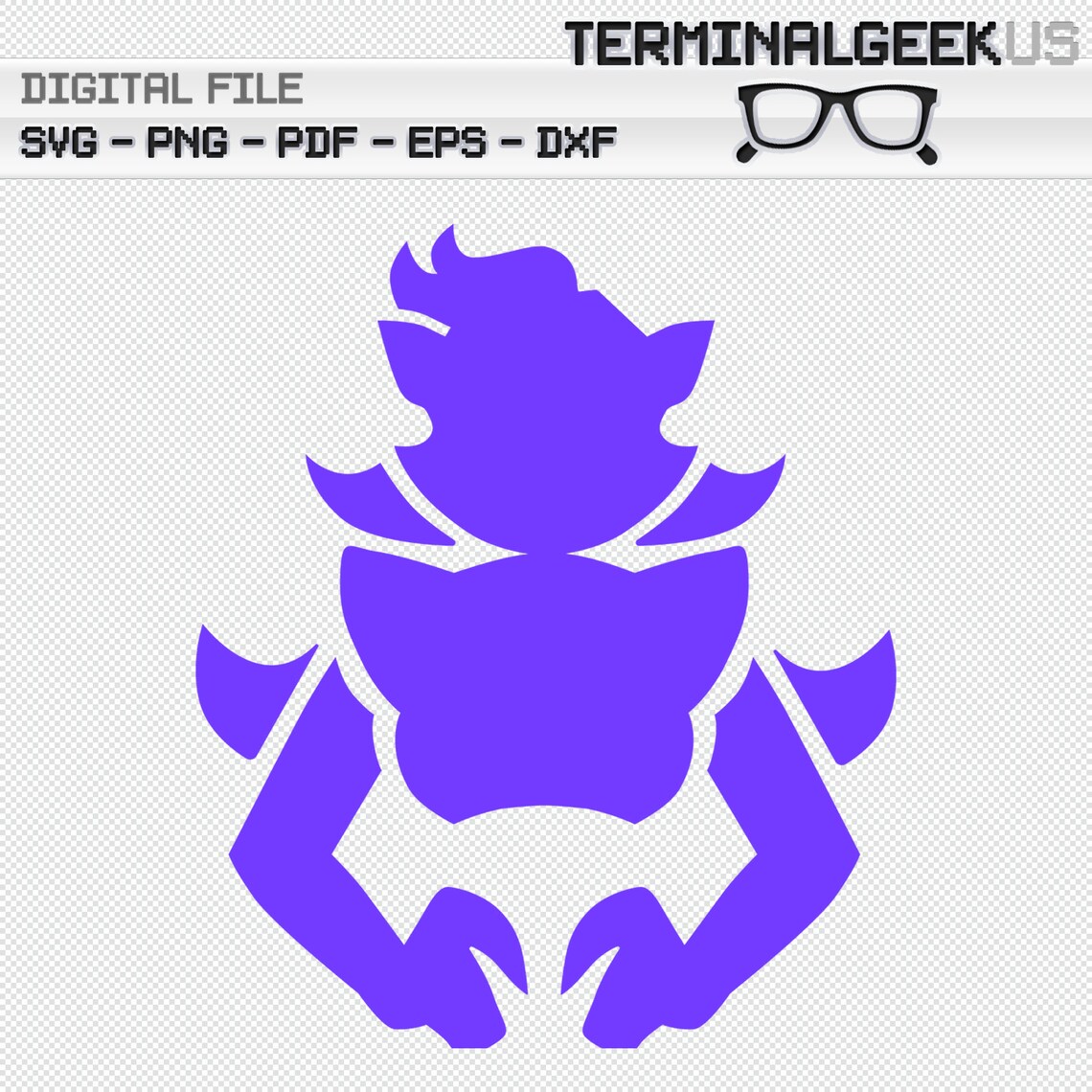 Five Nights at Freddy's Security Breach Character Logos (4 Individual ...