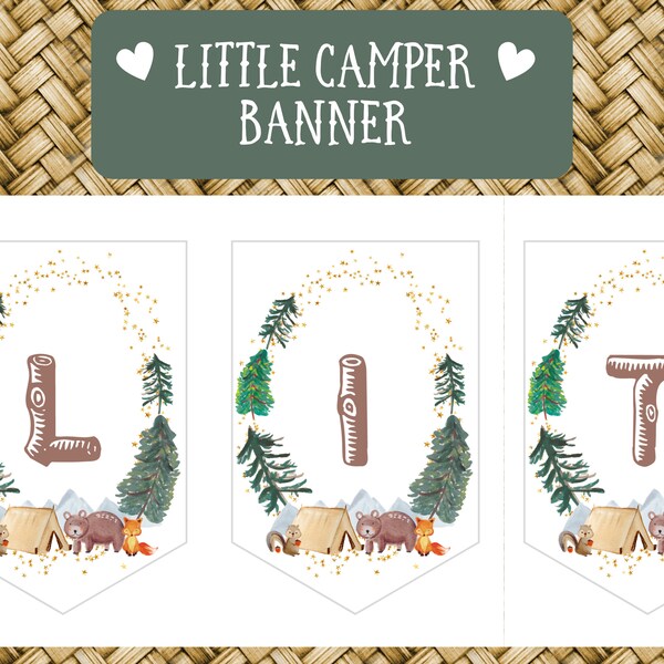 Camping Banner - Etsy
