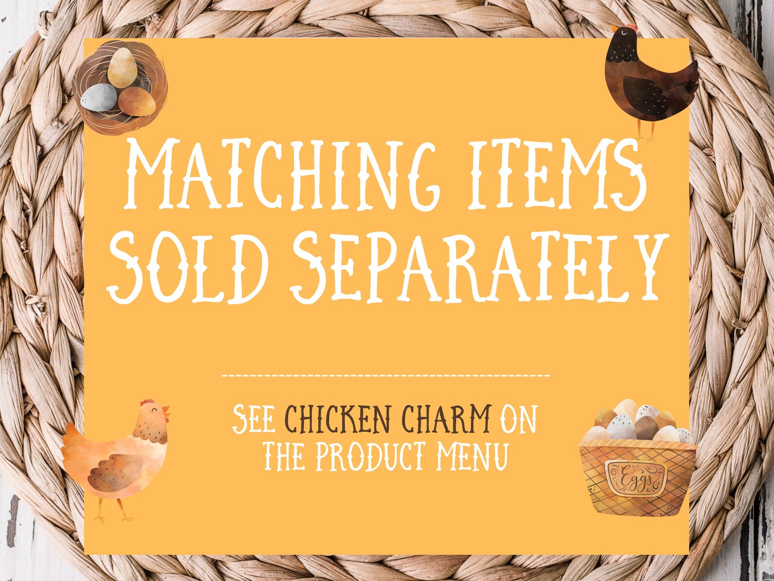 Chicken Welcome Sign Printable Party Welcome Birthday Sign - Etsy