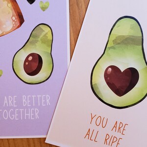 Avocado Valentines Day Cards Avocado Valentines Kids Classroom ...