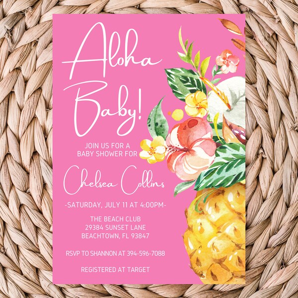 Aloha Baby - Etsy