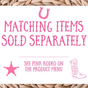 Pink First Rodeo Birthday Welcome Sign | Disco Cowgirl | 1st Birthday ...