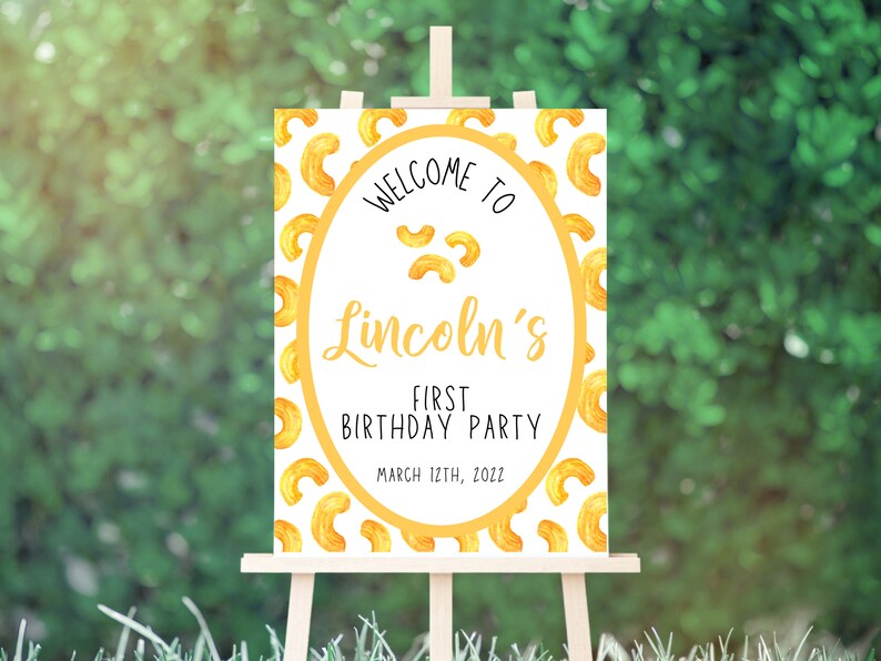 Holy Macaroni! | Mac & Cheese Bar Sign | Macaroni and Cheese Party ...
