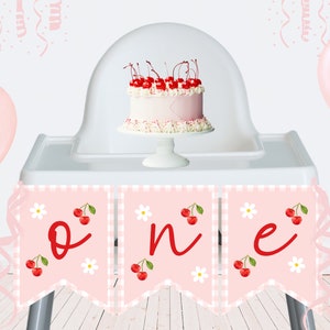 Cherry Drinks Sign | Cherry Sweet | Sweet One Birthday | Cherry Cute ...