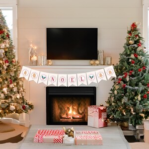 Gingerbread Banner | Christmas Banner Garland | Gingerbread House ...