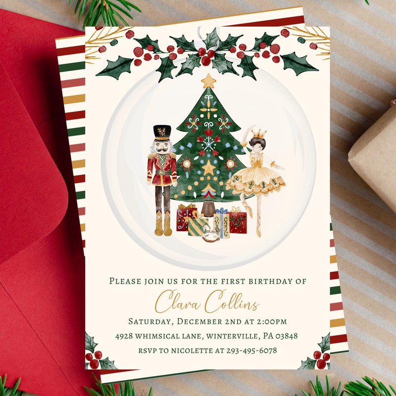 Nutcracker Invitation - Etsy