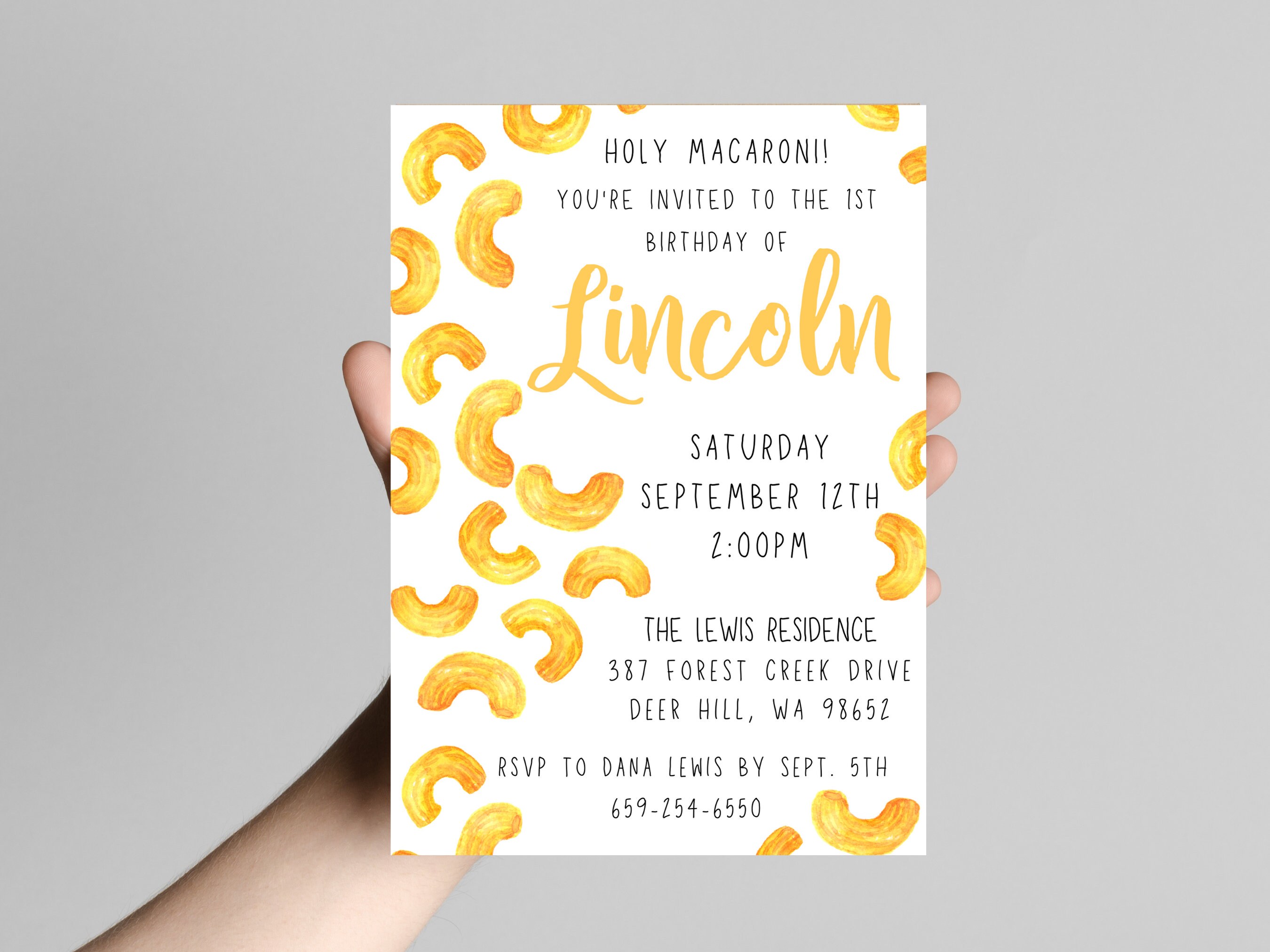 Holy Macaroni! | Mac & Cheese Bar Sign | Macaroni and Cheese Party ...