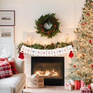 Gingerbread Banner | Christmas Banner Garland | Gingerbread House ...