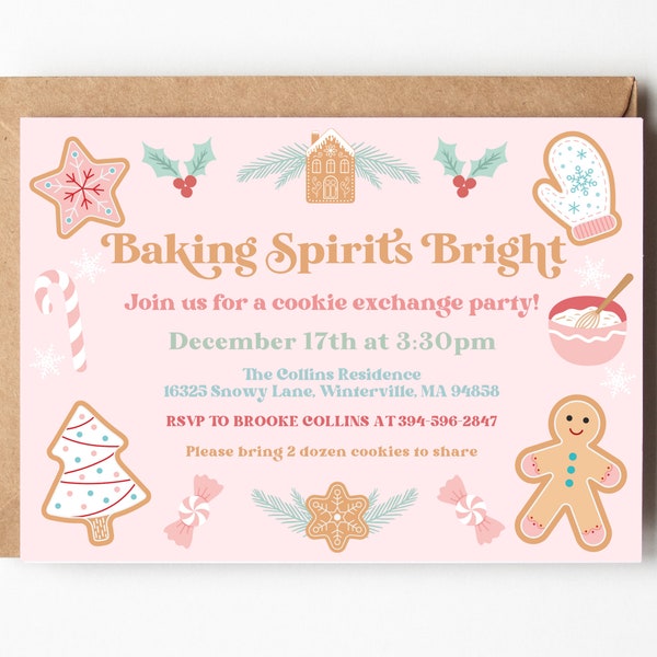 Baking Contest Invitation - Etsy