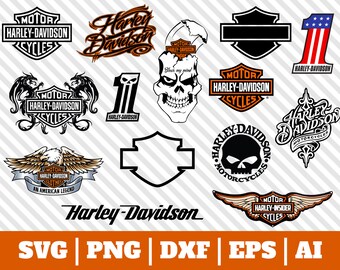 Harley davidson svg | Etsy