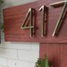 Modern Handmade Address Box With Planters - Etsy