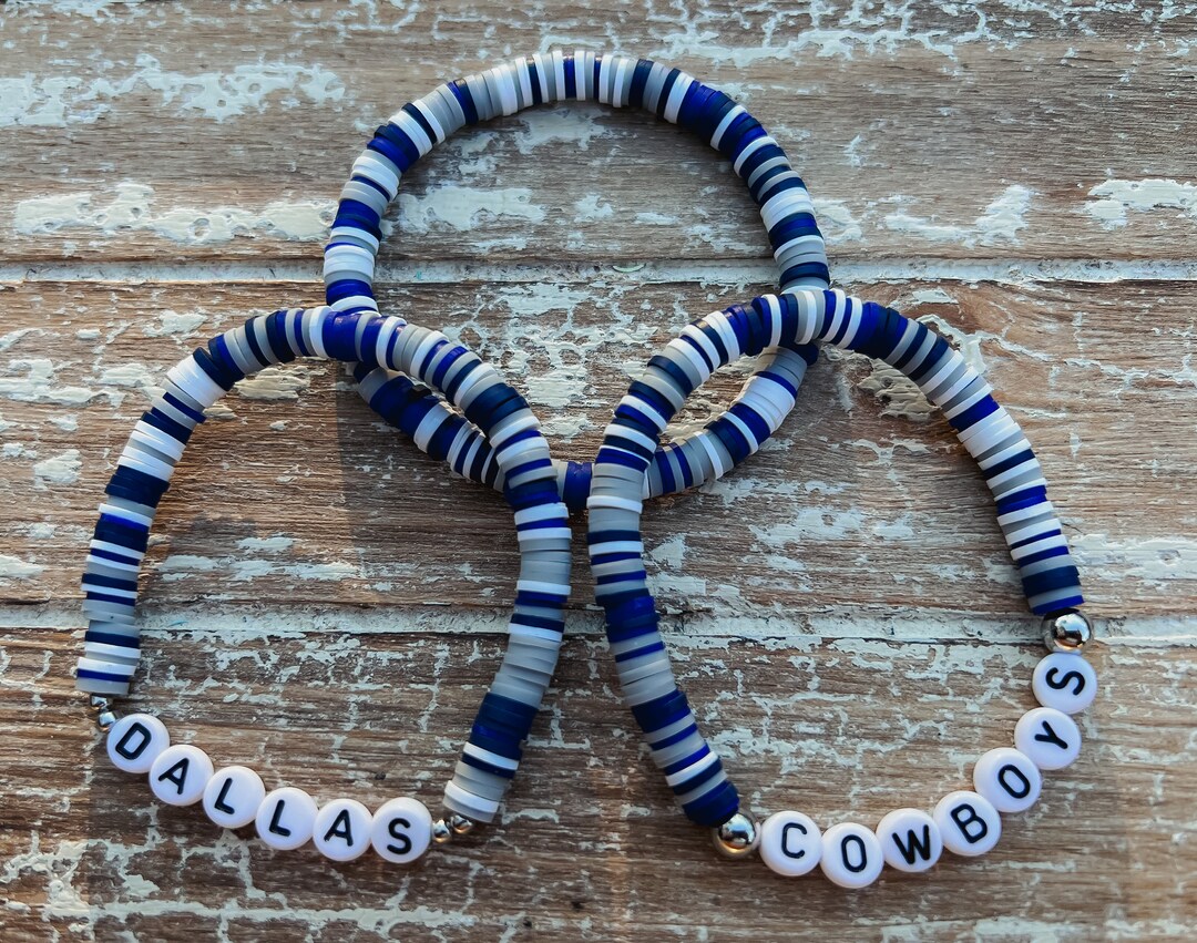 Cowboys Gameday Bracelets - Etsy