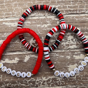 Bulldogs Gameday Bracelets | College Team | Team Bracelet | Football ...